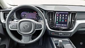 Blue Volvo XC60 2021 in Vilnius, with an engine capacity of 1.97 L and mileage of 83 thousand km for 26990 €, photo 16 on AUTOMOTO.COM.LV