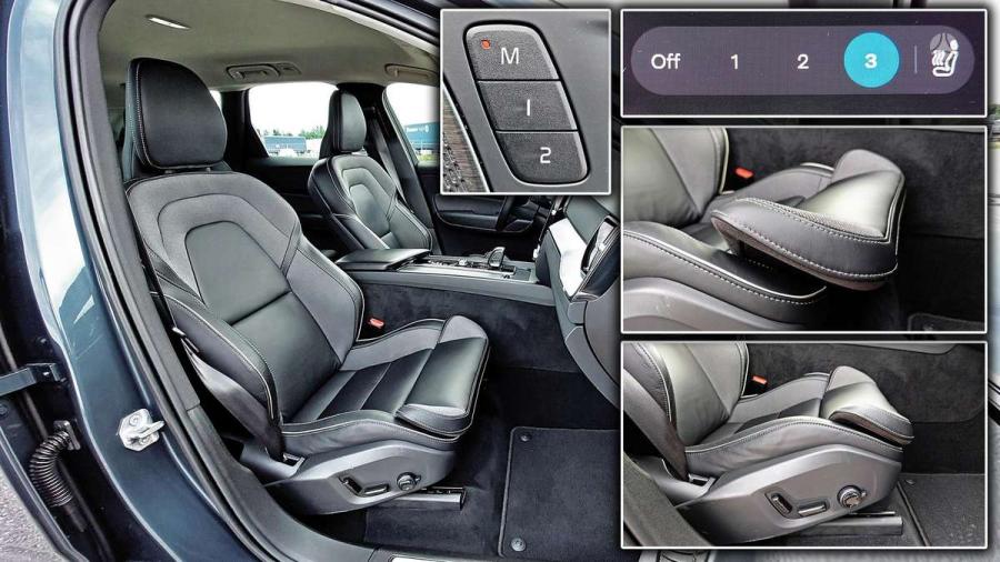 Blue Volvo XC60 2021 in Vilnius, with an engine capacity of 1.97 L and mileage of 83 thousand km for 26990 €, photo 22 on AUTOMOTO.COM.LV