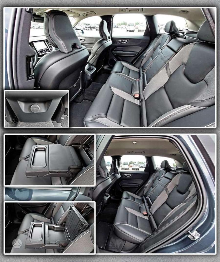 Blue Volvo XC60 2021 in Vilnius, with an engine capacity of 1.97 L and mileage of 83 thousand km for 26990 €, photo 23 on AUTOMOTO.COM.LV