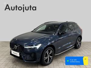 Zils Volvo XC60 2022 Kauņa, ar dzinēja tilpumu 1.97 L un nobraukumu 90 tūkst. km par 39500 €, foto  vietnē AUTOMOTO.COM.LV