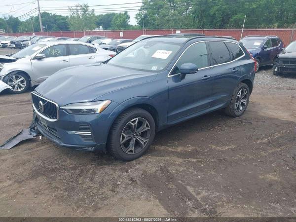 Zils Volvo XC60 2022 Klaipėda, ar dzinēja tilpumu 1.97 L un nobraukumu 109 tūkst. km par 11650 €, foto 2 vietnē AUTOMOTO.COM.LV