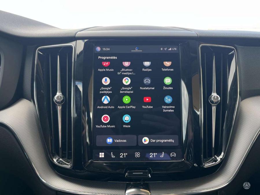 Zils Volvo XC60 2022 Viļņa, ar dzinēja tilpumu 1.97 L un nobraukumu 125 tūkst. km par 28999 €, foto 17 vietnē AUTOMOTO.COM.LV