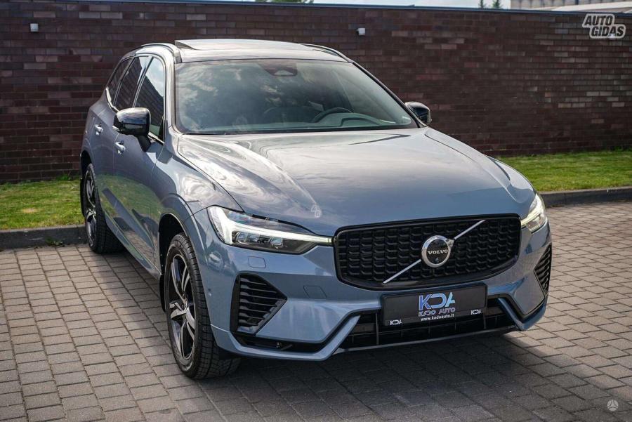 Zils Volvo XC60 2022 Kauņa, ar dzinēja tilpumu 2.00 L un nobraukumu 198 tūkst. km par 29450 €, foto 3 vietnē AUTOMOTO.COM.LV