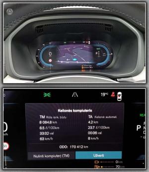 Blue Volvo XC60 2022 in Vilnius, with an engine capacity of 1.97 L and mileage of 170 thousand km for 27990 €, photo 17 on AUTOMOTO.COM.LV