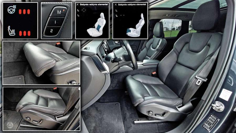 Blue Volvo XC60 2022 in Vilnius, with an engine capacity of 1.97 L and mileage of 170 thousand km for 27990 €, photo 20 on AUTOMOTO.COM.LV