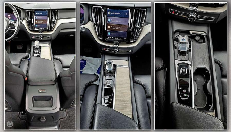 Blue Volvo XC60 2022 in Vilnius, with an engine capacity of 1.97 L and mileage of 170 thousand km for 27990 €, photo 27 on AUTOMOTO.COM.LV