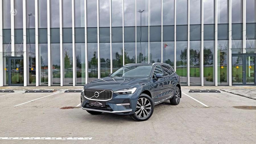 Blue Volvo XC60 2022 in Vilnius, with an engine capacity of 1.97 L and mileage of 170 thousand km for 27990 €, photo 44 on AUTOMOTO.COM.LV