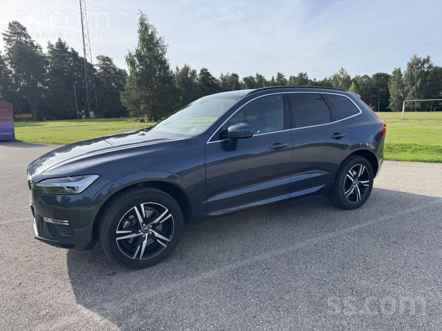 Blue Volvo XC60 2022 in Ogre, with an engine capacity of 2.00 L and mileage of 73 thousand km for 27500 €, photo 1 on AUTOMOTO.COM.LV