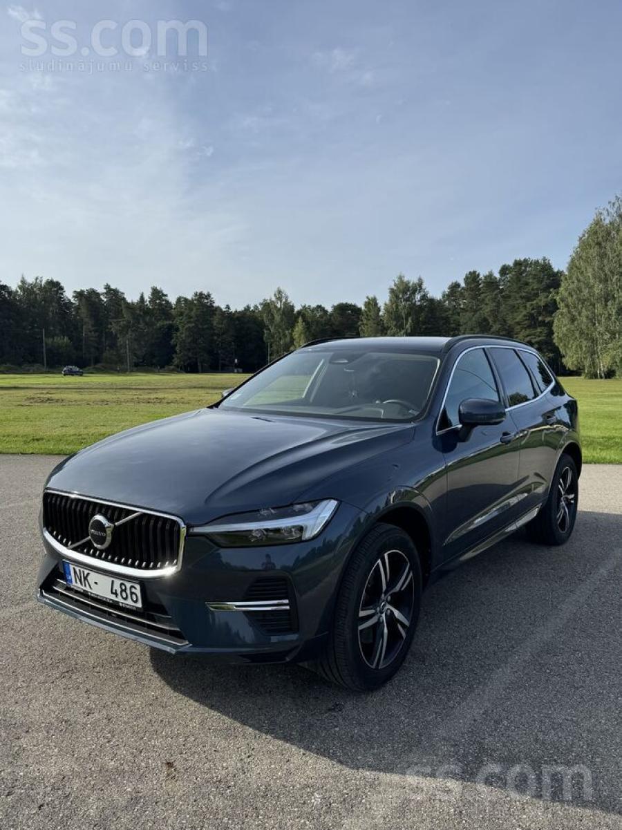 Blue Volvo XC60 2022 in Ogre, with an engine capacity of 2.00 L and mileage of 73 thousand km for 27500 €, photo 5 on AUTOMOTO.COM.LV