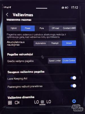 Zils Volvo XC60 2023 Viļņa, ar dzinēja tilpumu 2.00 L un nobraukumu 22 tūkst. km par 43000 €, foto 18 vietnē AUTOMOTO.COM.LV
