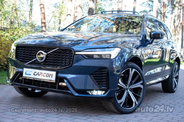 Zils Volvo XC60 2024 Tallina, ar dzinēja tilpumu 2.00 L un nobraukumu 25 tūkst. km par 53990 €, foto 1 vietnē AUTOMOTO.COM.LV
