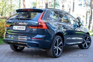 Blue Volvo XC60 2024 in Tallinn, with an engine capacity of 2.00 L and mileage of 25 thousand km for 53990 €, photo 3 on AUTOMOTO.COM.LV