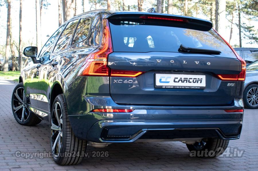 Blue Volvo XC60 2024 in Tallinn, with an engine capacity of 2.00 L and mileage of 25 thousand km for 53990 €, photo 8 on AUTOMOTO.COM.LV