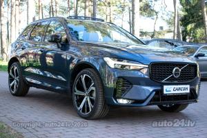 Blue Volvo XC60 2024 in Tallinn, with an engine capacity of 2.00 L and mileage of 25 thousand km for 53990 €, photo 9 on AUTOMOTO.COM.LV