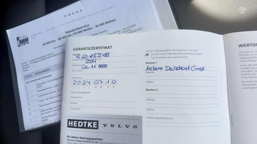 Zils Volvo XC60 2024 Šauļi, ar dzinēja tilpumu 1.97 L un nobraukumu 142 tūkst. km par 29450 €, foto 34 vietnē AUTOMOTO.COM.LV