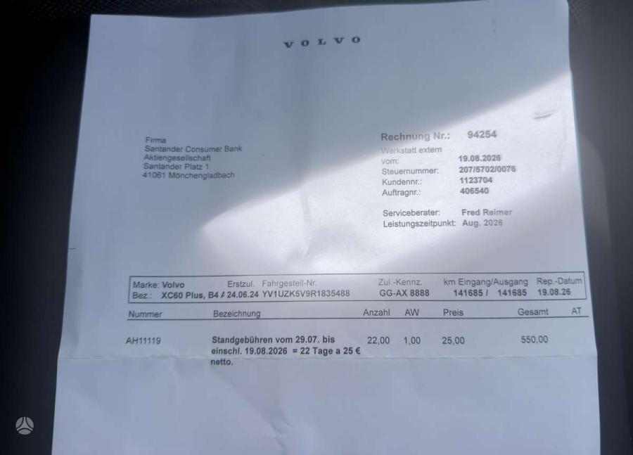 Zils Volvo XC60 2024 Šauļi, ar dzinēja tilpumu 1.97 L un nobraukumu 142 tūkst. km par 29450 €, foto 35 vietnē AUTOMOTO.COM.LV