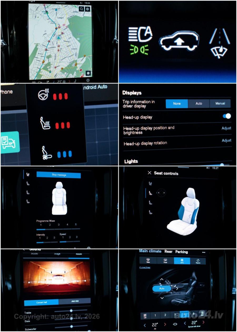 Синий Вольво ХС60 2025 в Таллин, объемом двигателя 2.00 л и пробегом 20 тыс. км за 59990 €, фото 15 на AUTOMOTO.COM.LV