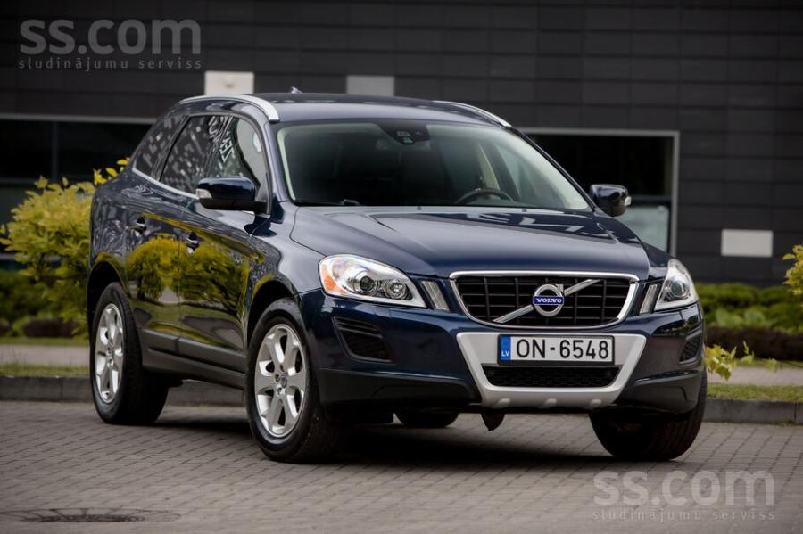 Blue Volvo XC60 2012 in Jelgava, with an engine capacity of 2.40 L and mileage of 0 thousand km for 10190 €, photo 4 on AUTOMOTO.COM.LV
