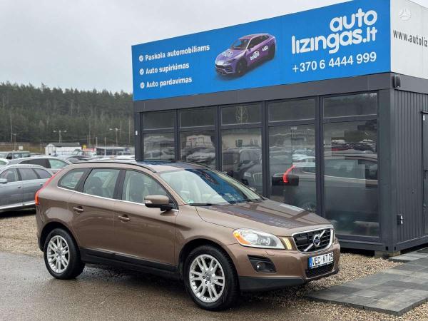 Brown Volvo XC60 2009 in Vilnius, with an engine capacity of 2.40 L and mileage of 191 thousand km for 8950 €, photo 2 on AUTOMOTO.COM.LV