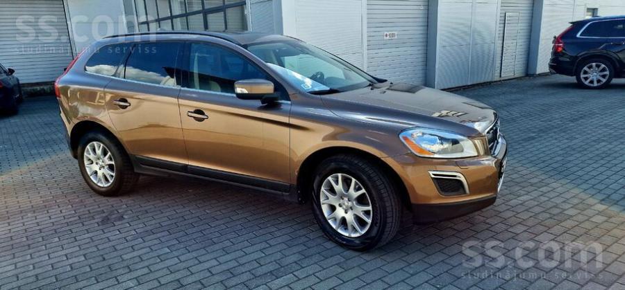 Brown Volvo XC60 2011 in Riga, with an engine capacity of 2.00 L and mileage of 221 thousand km for 10200 €, photo 2 on AUTOMOTO.COM.LV