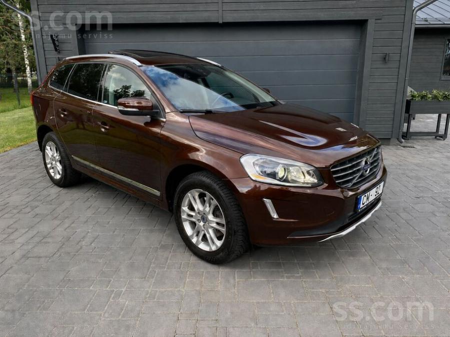 Brown Volvo XC60 2013 in Riga, with an engine capacity of 2.40 L and mileage of 175 thousand km for 12990 €, photo 1 on AUTOMOTO.COM.LV
