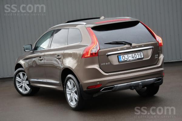 Brown Volvo XC60 2014 in Jelgava, with an engine capacity of 2.40 L and mileage of 0 thousand km for 14750 €, photo 9 on AUTOMOTO.COM.LV