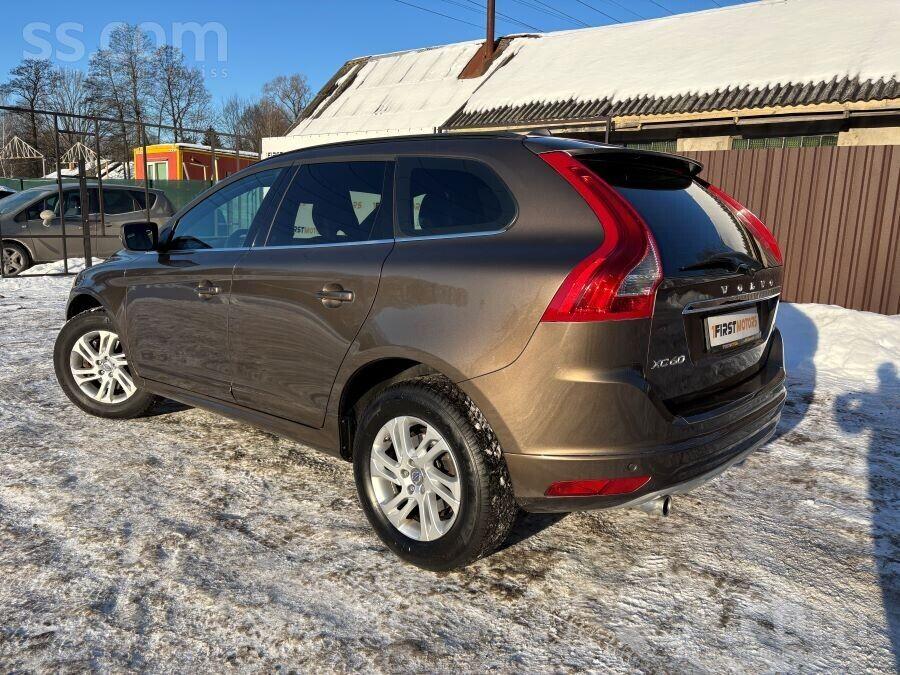 Brown Volvo XC60 2014 in Riga, with an engine capacity of 2.00 L and mileage of 192 thousand km for 10950 €, photo 2 on AUTOMOTO.COM.LV