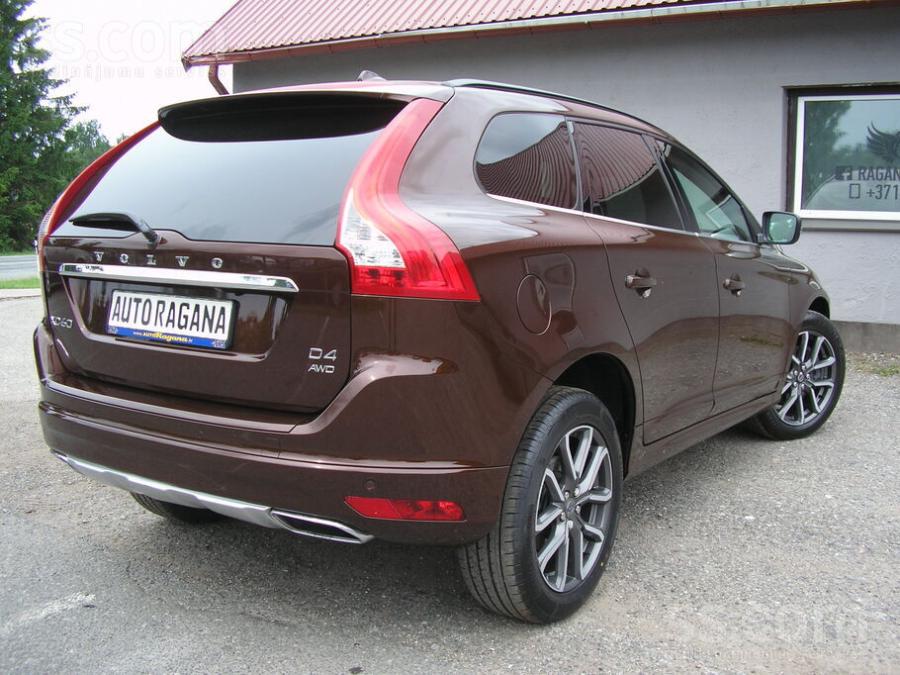 Brown Volvo XC60 2014 in Riga, with an engine capacity of 2.40 L and mileage of 0 thousand km for 14950 €, photo 11 on AUTOMOTO.COM.LV