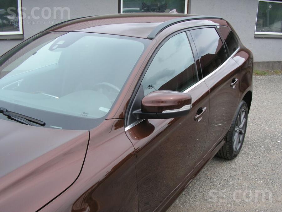 Brown Volvo XC60 2014 in Riga, with an engine capacity of 2.40 L and mileage of 0 thousand km for 14950 €, photo 14 on AUTOMOTO.COM.LV