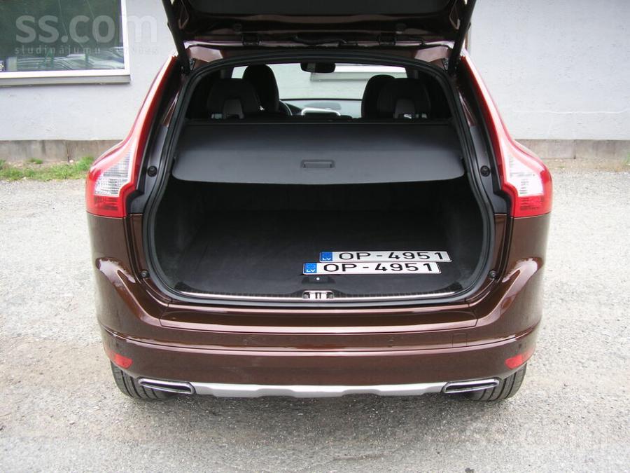 Brown Volvo XC60 2014 in Riga, with an engine capacity of 2.40 L and mileage of 0 thousand km for 14950 €, photo 22 on AUTOMOTO.COM.LV
