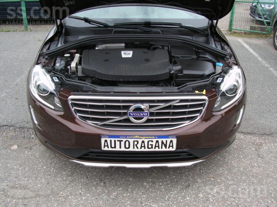 Brown Volvo XC60 2014 in Riga, with an engine capacity of 2.40 L and mileage of 0 thousand km for 14950 €, photo 30 on AUTOMOTO.COM.LV