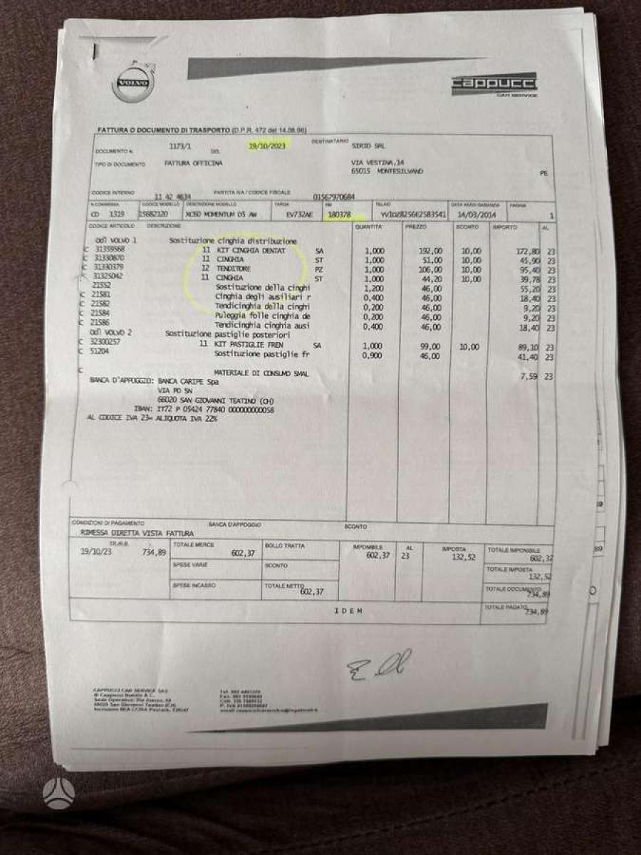 Коричневый Вольво ХС60 2014 в Вильнюс, объемом двигателя 2.40 л и пробегом 230 тыс. км за 11500 €, фото 27 на AUTOMOTO.COM.LV