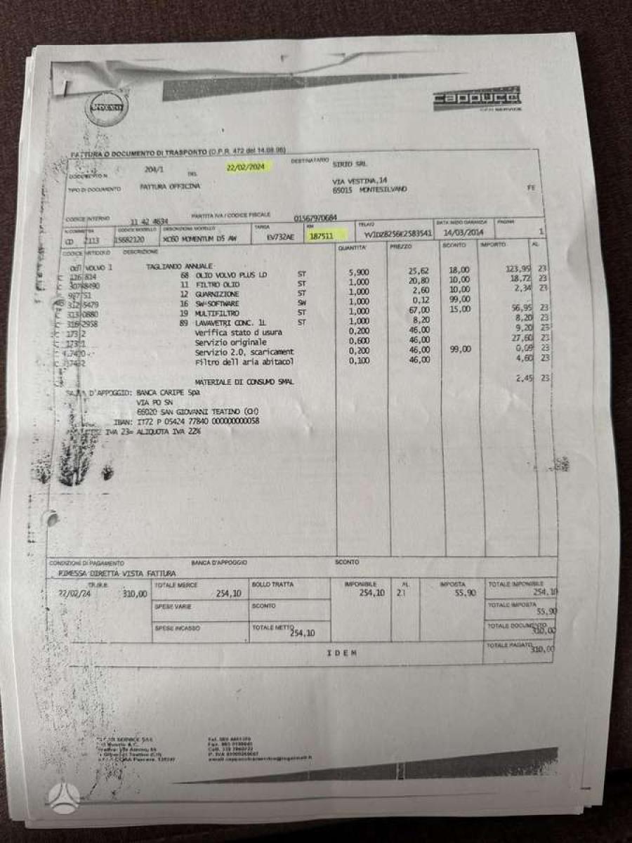 Коричневый Вольво ХС60 2014 в Вильнюс, объемом двигателя 2.40 л и пробегом 230 тыс. км за 11500 €, фото 28 на AUTOMOTO.COM.LV
