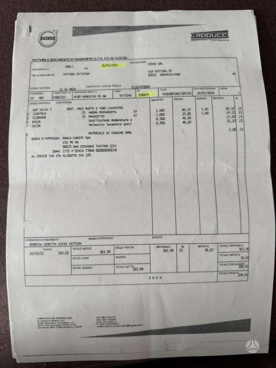 Коричневый Вольво ХС60 2014 в Вильнюс, объемом двигателя 2.40 л и пробегом 230 тыс. км за 11500 €, фото 29 на AUTOMOTO.COM.LV
