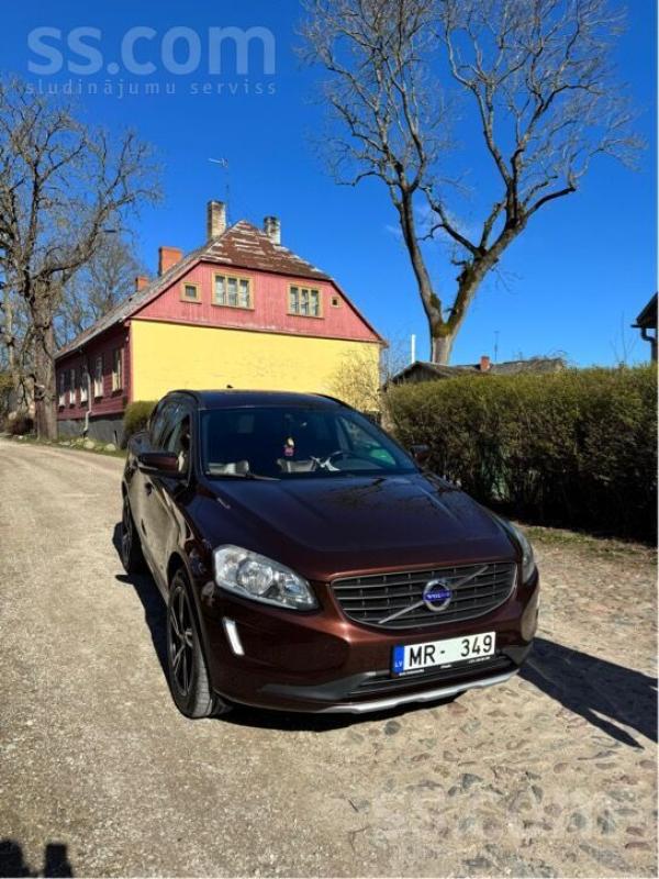 Brown Volvo XC60 2015 in Talsi, with an engine capacity of 2.00 L and mileage of 246 thousand km for 11900 €, photo 2 on AUTOMOTO.COM.LV