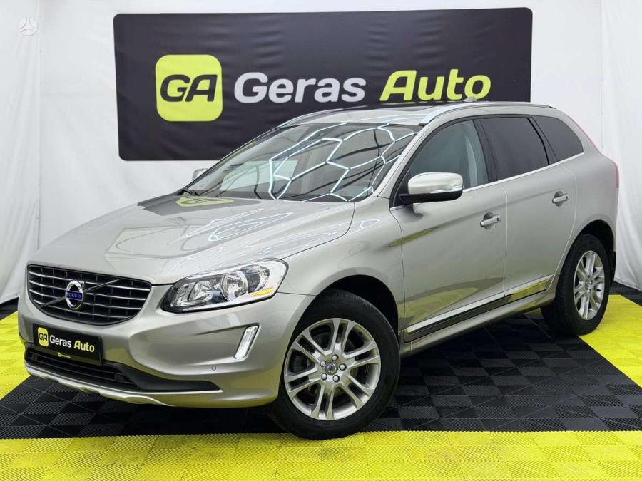 Brown Volvo XC60 2015 in Vilnius, with an engine capacity of 1.97 L and mileage of 127 thousand km for 12990 €, photo 1 on AUTOMOTO.COM.LV