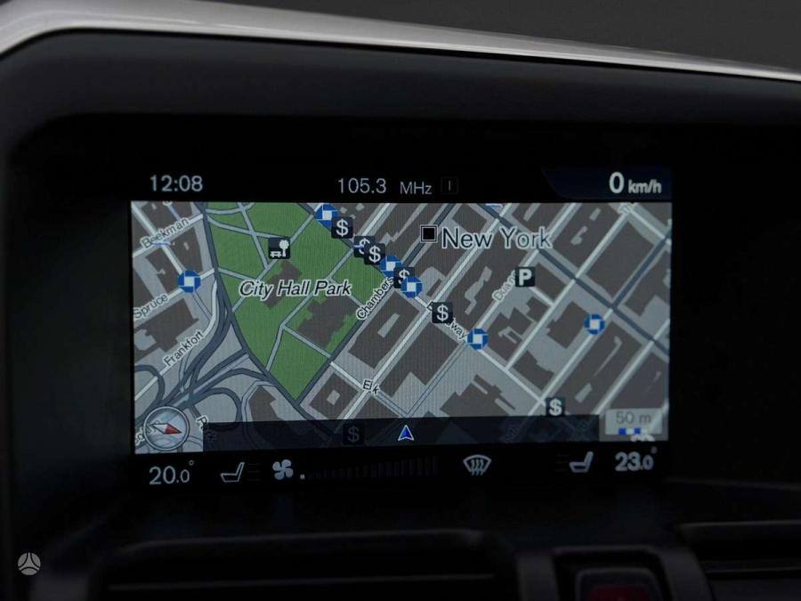 Brown Volvo XC60 2015 in Vilnius, with an engine capacity of 1.97 L and mileage of 127 thousand km for 12990 €, photo 27 on AUTOMOTO.COM.LV