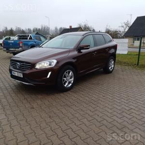 Brown Volvo XC60 2015 in Riga, with an engine capacity of 2.00 L and mileage of 371 thousand km for 9990 €, photo  on AUTOMOTO.COM.LV