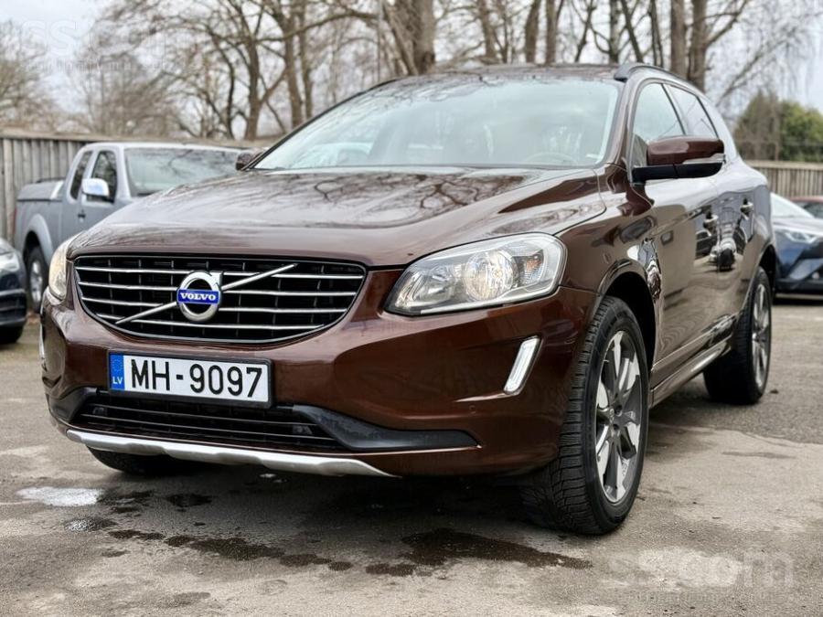 Brown Volvo XC60 2015 in Riga, with an engine capacity of 2.00 L and mileage of 0 thousand km for 9150 €, photo 3 on AUTOMOTO.COM.LV