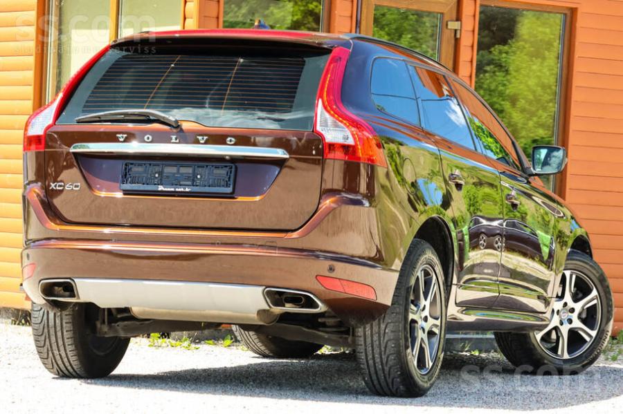 Brown Volvo XC60 2016 in Tukums, with an engine capacity of 2.00 L and mileage of 243 thousand km for 12990 €, photo 4 on AUTOMOTO.COM.LV