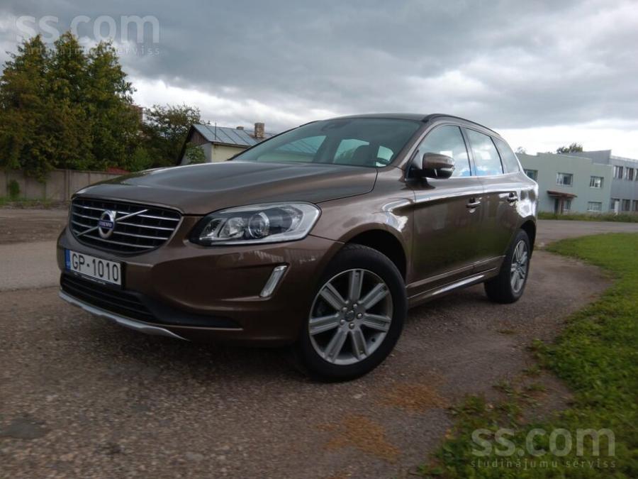 Brūns Volvo XC60 2017 Ogre, ar dzinēja tilpumu 2.00 L un nobraukumu 251 tūkst. km par 13400 €, foto 5 vietnē AUTOMOTO.COM.LV