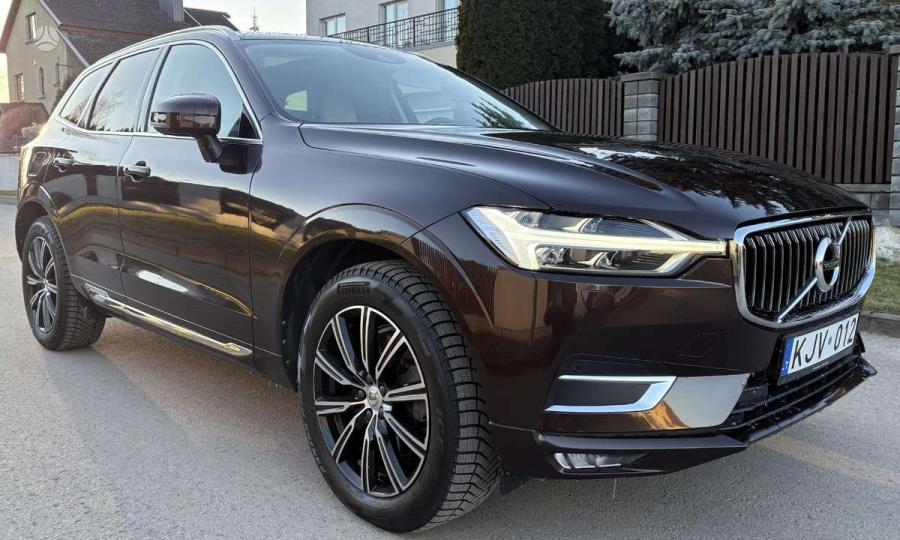 Brown Volvo XC60 2018 in Kaunas, with an engine capacity of 1.97 L and mileage of 95 thousand km for 25999 €, photo 5 on AUTOMOTO.COM.LV