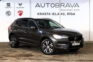 Brown Volvo XC60 2022 in Riga, with an engine capacity of 2.00 L and mileage of 43 thousand km for 34000 €, photo 3 on AUTOMOTO.COM.LV