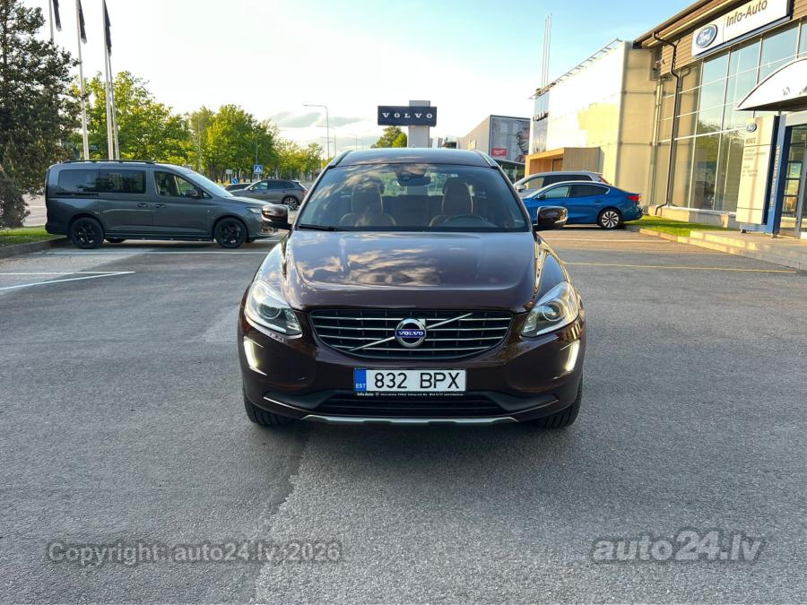 Brown Volvo XC60 2016 in Parnu, with an engine capacity of 2.00 L and mileage of 113 thousand km for 16900 €, photo 5 on AUTOMOTO.COM.LV