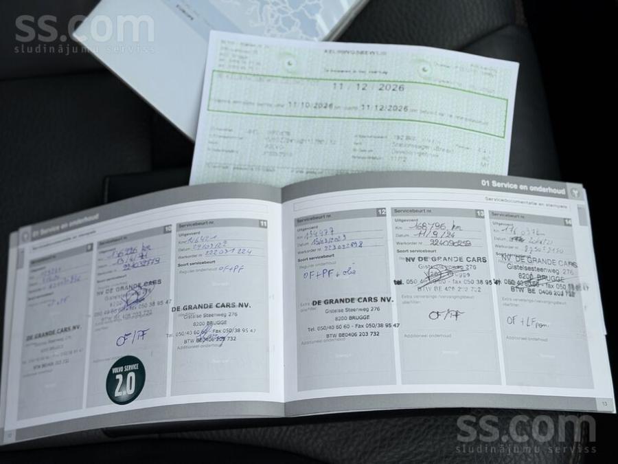 Volvo XC60 2010 in Riga, with an engine capacity of 2.40 L and mileage of 191 thousand km for 8900 €, photo 20 on AUTOMOTO.COM.LV