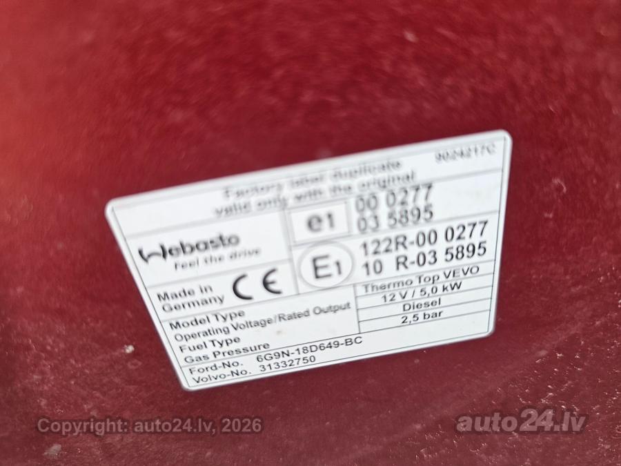 Volvo XC60 2012 in Paide, with an engine capacity of 2.40 L and mileage of 189 thousand km for 9350 €, photo 22 on AUTOMOTO.COM.LV