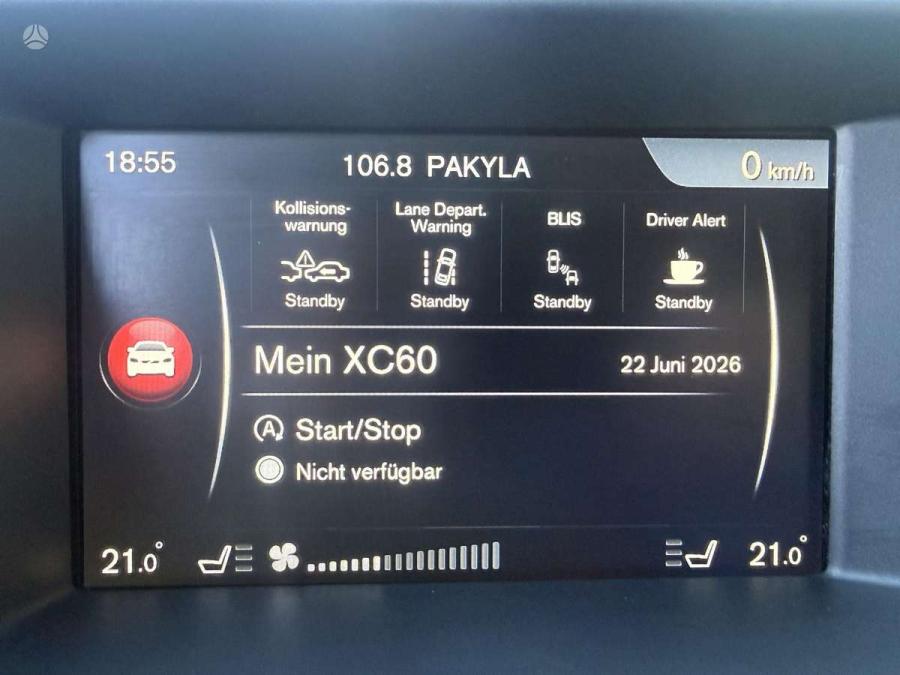 Volvo XC60 2016 Viļņa, ar dzinēja tilpumu 2.40 L un nobraukumu 250 tūkst. km par 14900 €, foto 23 vietnē AUTOMOTO.COM.LV