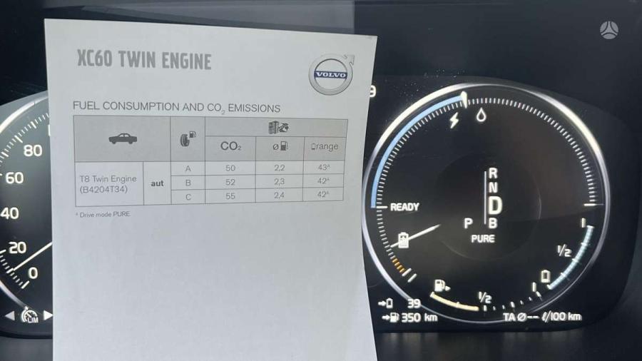 Volvo XC60 2018 Viļņa, ar dzinēja tilpumu 1.97 L un nobraukumu 192 tūkst. km par 22900 €, foto 22 vietnē AUTOMOTO.COM.LV