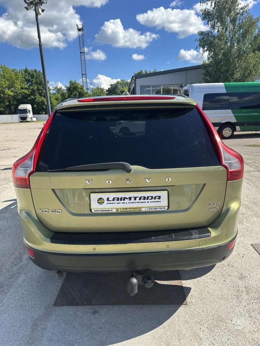 Zaļš Volvo XC60 2008 Telšiai, ar dzinēja tilpumu 2.40 L un nobraukumu 379 tūkst. km par 3700 €, foto 7 vietnē AUTOMOTO.COM.LV