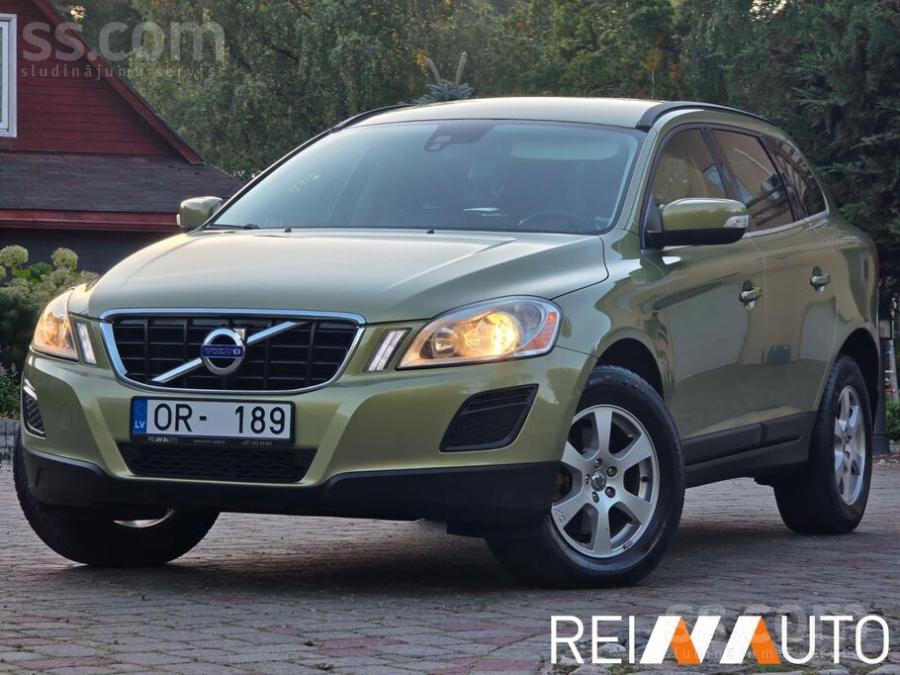 Zaļš Volvo XC60 2010 Rīga, ar dzinēja tilpumu 2.00 L un nobraukumu 312 tūkst. km par 7950 €, foto 1 vietnē AUTOMOTO.COM.LV